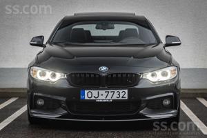 Black BMW 420 2013 in Riga, with an engine capacity of 2.00 L and mileage of 0 thousand km for 14750 €, photo 2 on AUTOMOTO.COM.LV