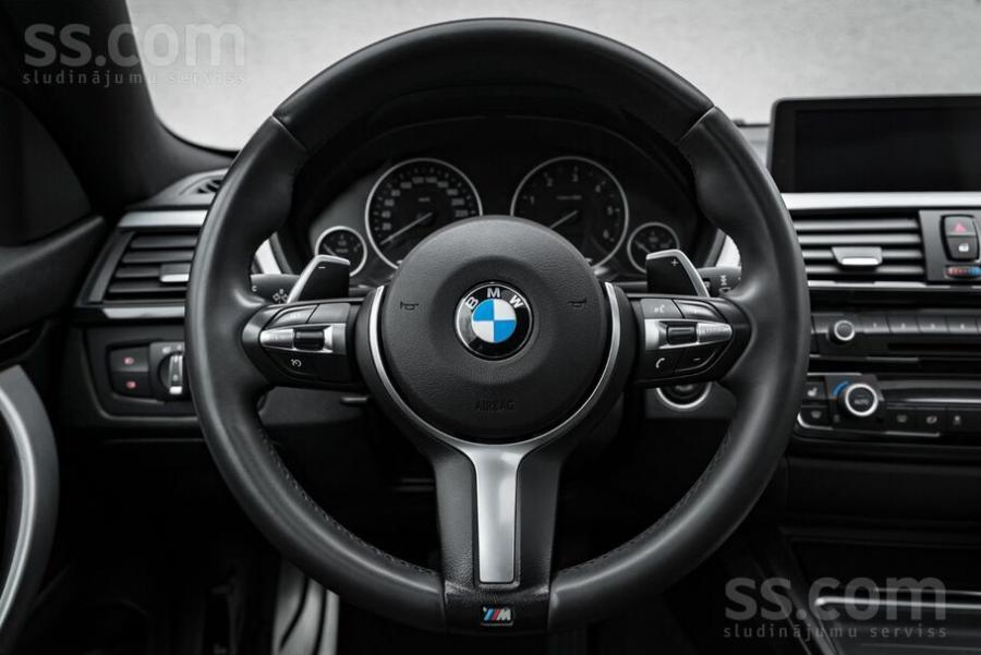 Black BMW 420 2013 in Riga, with an engine capacity of 2.00 L and mileage of 0 thousand km for 14750 €, photo 17 on AUTOMOTO.COM.LV