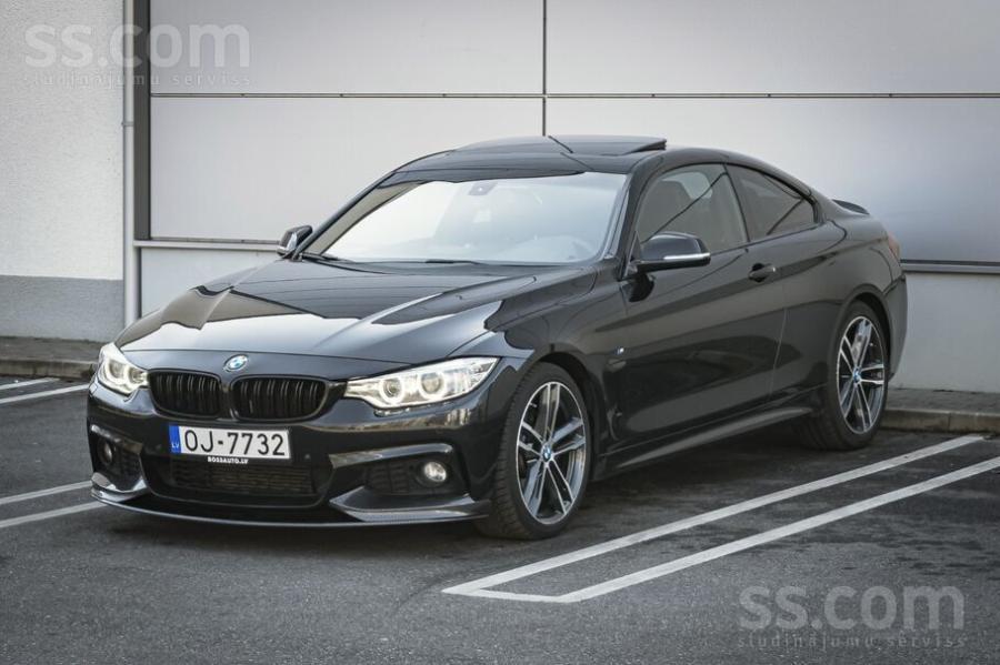 Melns BMW 420 2013 Rīga, ar dzinēja tilpumu 2.00 L un nobraukumu 307 tūkst. km par 14200 €, foto 1 vietnē AUTOMOTO.COM.LV