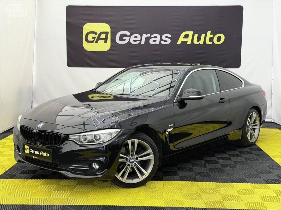 Black BMW 420 2014 in Avizieniai, with an engine capacity of 2.00 L and mileage of 248 thousand km for 11200 €, photo 1 on AUTOMOTO.COM.LV