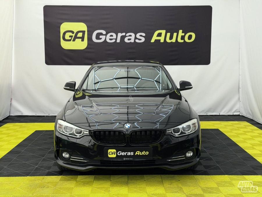 Black BMW 420 2014 in Avizieniai, with an engine capacity of 2.00 L and mileage of 248 thousand km for 11200 €, photo 4 on AUTOMOTO.COM.LV