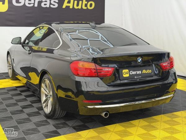 Black BMW 420 2014 in Avizieniai, with an engine capacity of 2.00 L and mileage of 248 thousand km for 11200 €, photo 5 on AUTOMOTO.COM.LV