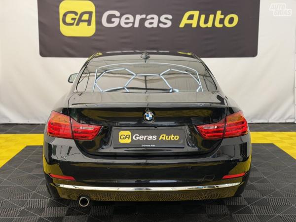 Black BMW 420 2014 in Avizieniai, with an engine capacity of 2.00 L and mileage of 248 thousand km for 11200 €, photo 6 on AUTOMOTO.COM.LV