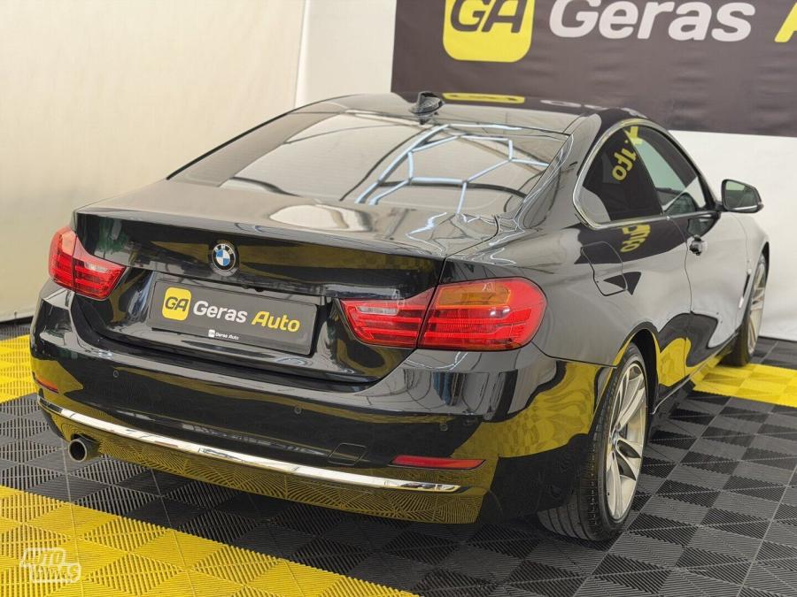 Black BMW 420 2014 in Avizieniai, with an engine capacity of 2.00 L and mileage of 248 thousand km for 11200 €, photo 8 on AUTOMOTO.COM.LV
