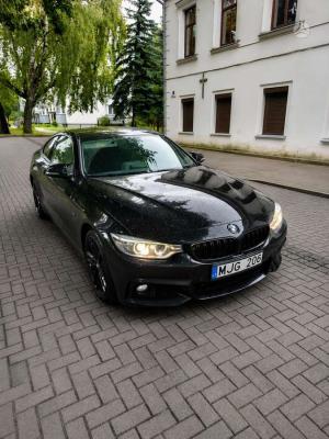 Black BMW 420 2014 in Jonava, with an engine capacity of 2.00 L and mileage of 299 thousand km for 11500 €, photo  on AUTOMOTO.COM.LV