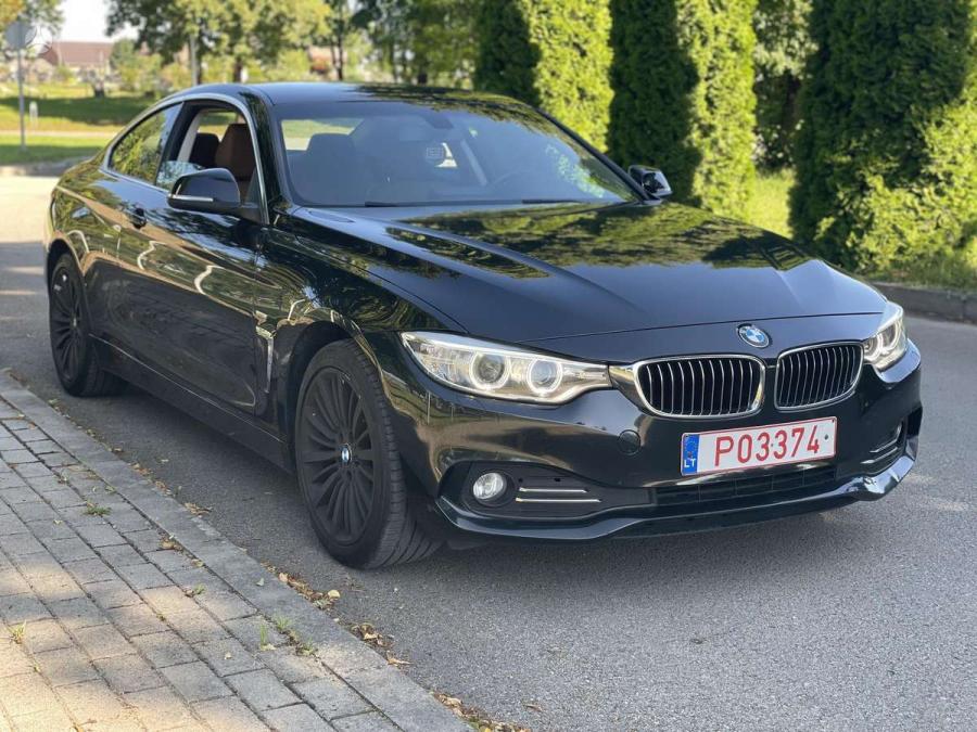 Black BMW 420 2014 in Taurage, with an engine capacity of 2.00 L and mileage of 228 thousand km for 9800 €, photo 3 on AUTOMOTO.COM.LV
