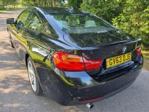 Black BMW 420 2014 in Alytus, with an engine capacity of 2.00 L and mileage of 131 thousand km for 4200 €, photo 3 on AUTOMOTO.COM.LV