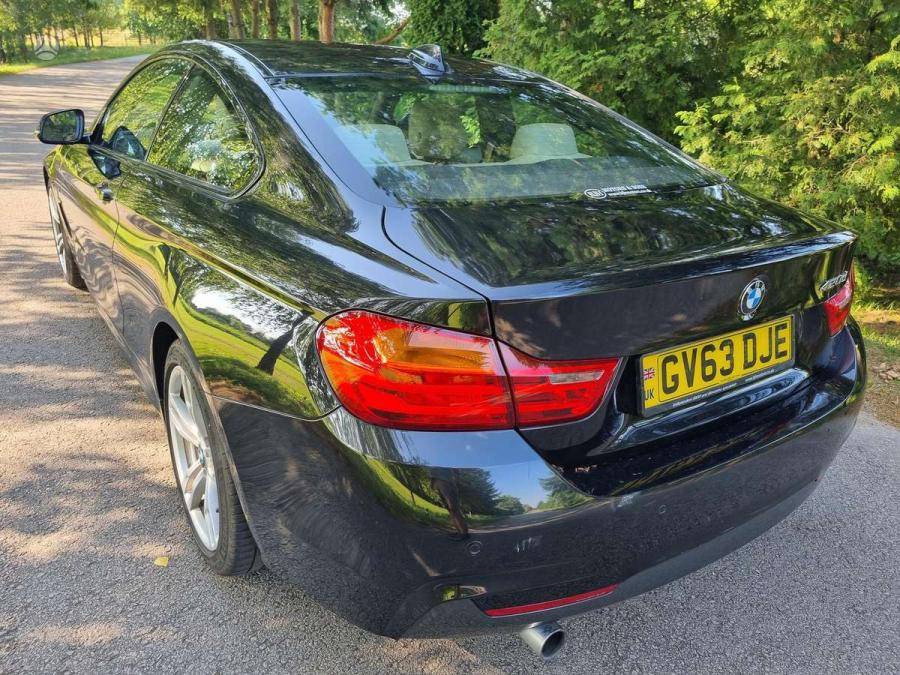Black BMW 420 2014 in Alytus, with an engine capacity of 2.00 L and mileage of 131 thousand km for 4200 €, photo 3 on AUTOMOTO.COM.LV