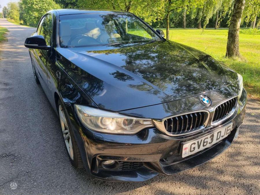 Black BMW 420 2014 in Alytus, with an engine capacity of 2.00 L and mileage of 131 thousand km for 4200 €, photo 4 on AUTOMOTO.COM.LV