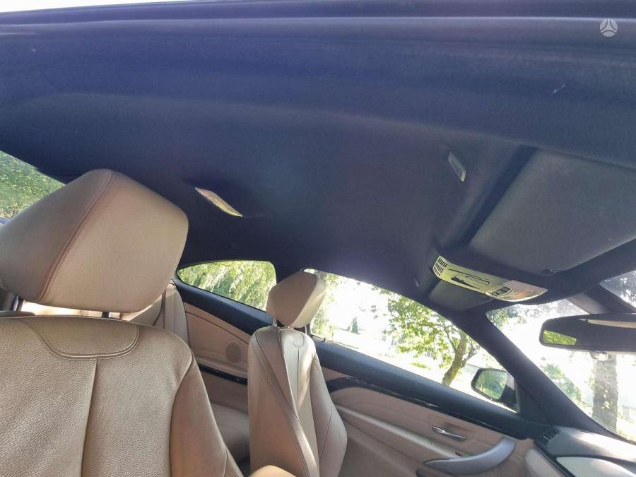 Black BMW 420 2014 in Alytus, with an engine capacity of 2.00 L and mileage of 131 thousand km for 4200 €, photo 9 on AUTOMOTO.COM.LV