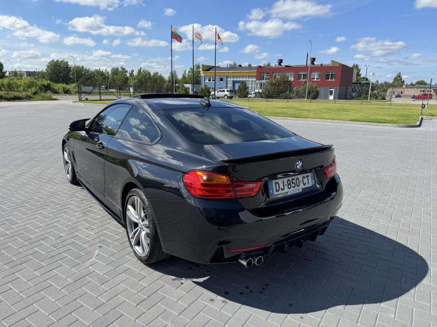 Black BMW 420 2014 in Telschi, with an engine capacity of 2.00 L and mileage of 256 thousand km for 12500 €, photo 5 on AUTOMOTO.COM.LV