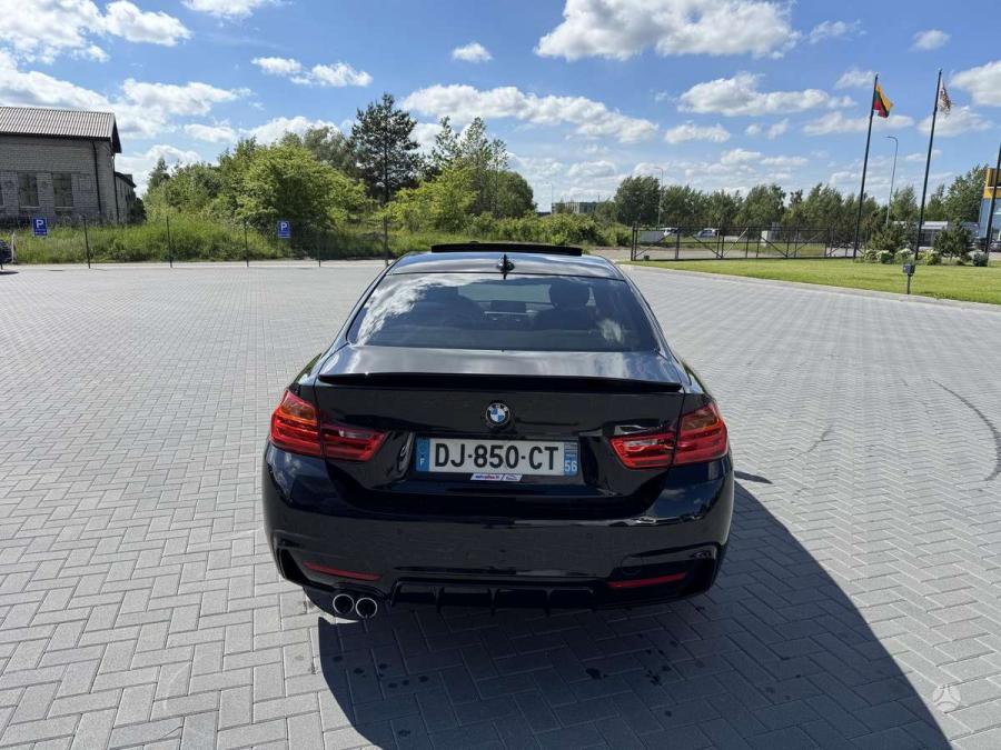 Black BMW 420 2014 in Telschi, with an engine capacity of 2.00 L and mileage of 256 thousand km for 12500 €, photo 6 on AUTOMOTO.COM.LV