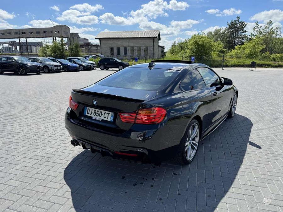 Black BMW 420 2014 in Telschi, with an engine capacity of 2.00 L and mileage of 256 thousand km for 12500 €, photo 7 on AUTOMOTO.COM.LV