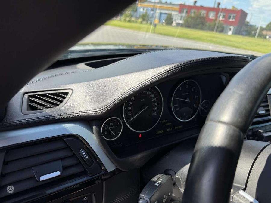 Black BMW 420 2014 in Telschi, with an engine capacity of 2.00 L and mileage of 256 thousand km for 12500 €, photo 27 on AUTOMOTO.COM.LV