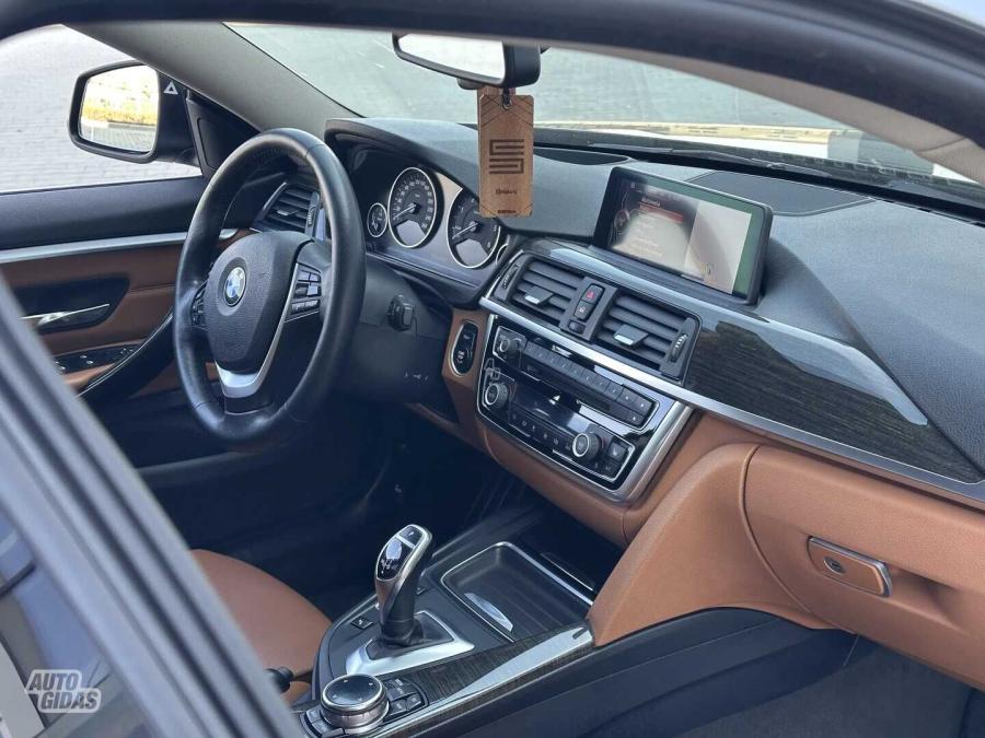 Black BMW 420 2015 in Vilnius, with an engine capacity of 2.00 L and mileage of 310 thousand km for 12000 €, photo 14 on AUTOMOTO.COM.LV