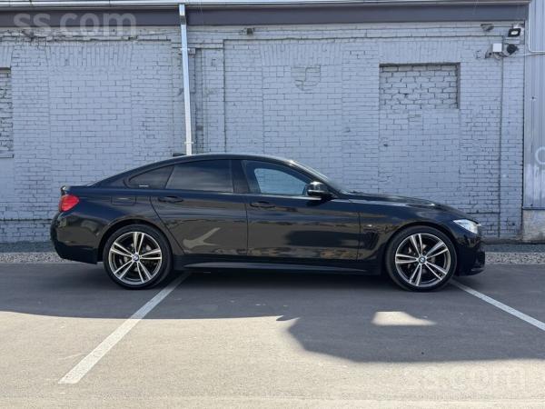 Black BMW 420 2015 in Riga, with an engine capacity of 2.00 L and mileage of 195 thousand km for 13800 €, photo 4 on AUTOMOTO.COM.LV