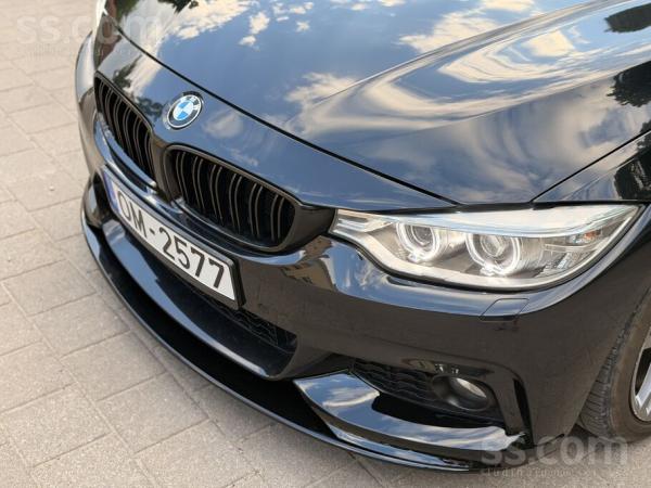 Black BMW 420 2015 in Valmiera, with an engine capacity of 2.00 L and mileage of 0 thousand km for 14890 €, photo 3 on AUTOMOTO.COM.LV