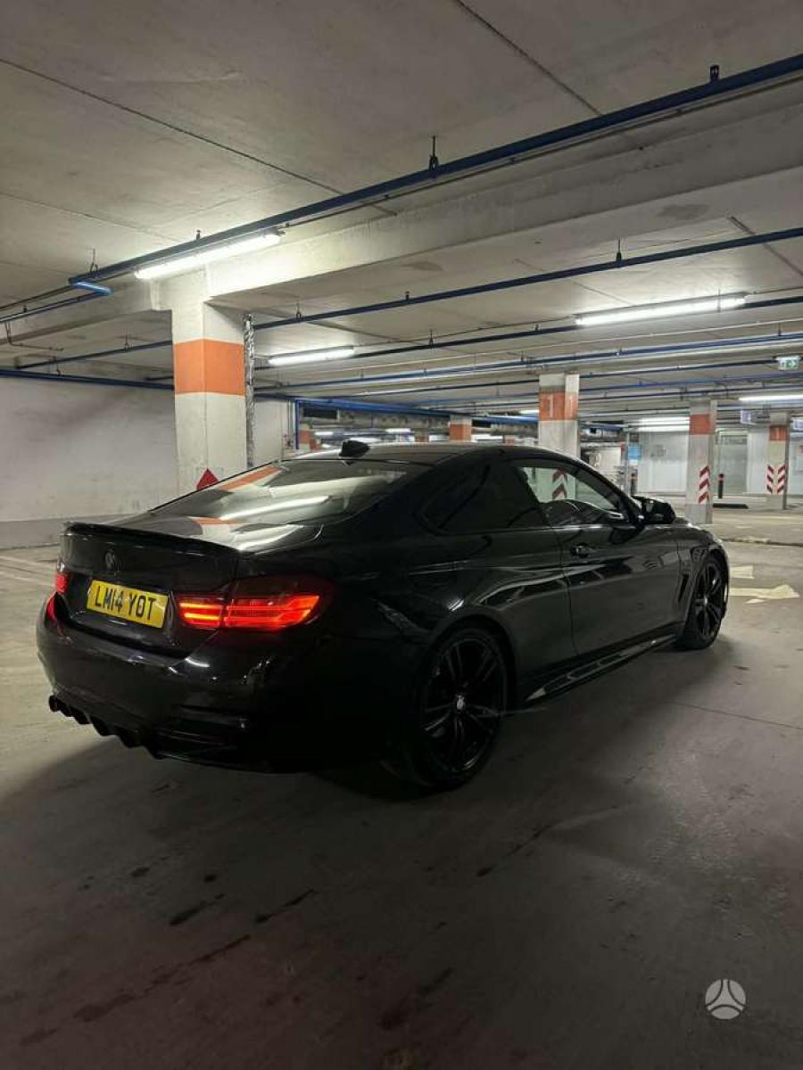 Black BMW 420 2015 in Ukmerge, with an engine capacity of 2.00 L and mileage of 240 thousand km for 5750 €, photo 3 on AUTOMOTO.COM.LV