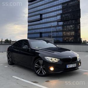 Melns BMW 420 2016 Rīga, ar dzinēja tilpumu 2.00 L un nobraukumu 357 tūkst. km par 11500 €, foto  vietnē AUTOMOTO.COM.LV