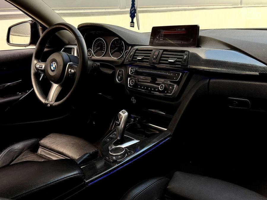 Melns BMW 420 2016 Šauļi, ar dzinēja tilpumu 2.00 L un nobraukumu 304 tūkst. km par 14000 €, foto 9 vietnē AUTOMOTO.COM.LV