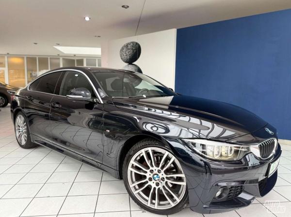 Black BMW 420 2018 in Kaunas, with an engine capacity of 2.00 L and mileage of 64 thousand km for 30115 €, photo 4 on AUTOMOTO.COM.LV
