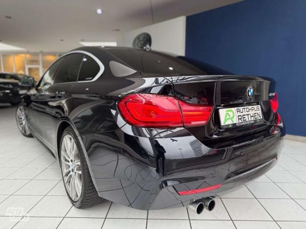 Black BMW 420 2018 in Kaunas, with an engine capacity of 2.00 L and mileage of 64 thousand km for 30115 €, photo 6 on AUTOMOTO.COM.LV