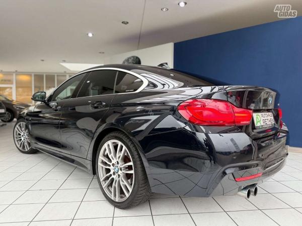 Black BMW 420 2018 in Kaunas, with an engine capacity of 2.00 L and mileage of 64 thousand km for 30115 €, photo 7 on AUTOMOTO.COM.LV