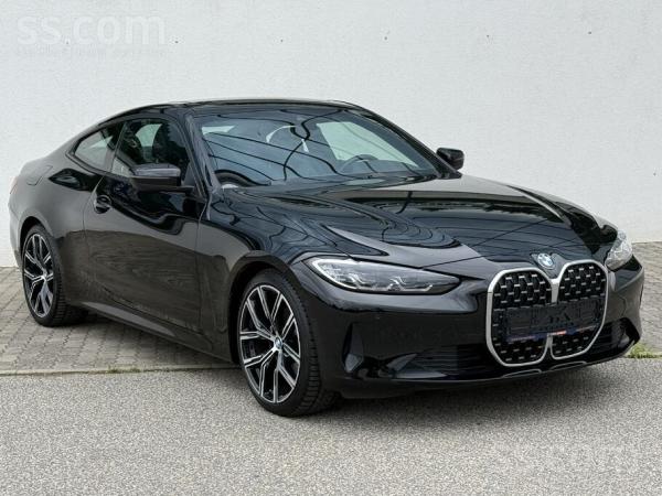 Black BMW 420 2020 in Riga, with an engine capacity of 2.00 L and mileage of 0 thousand km for 25550 €, photo 2 on AUTOMOTO.COM.LV