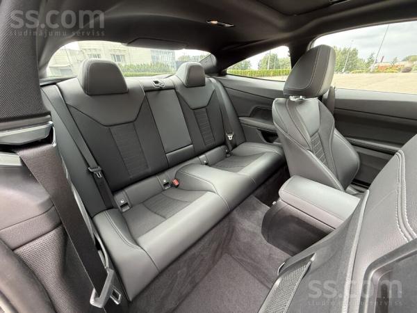 Black BMW 420 2020 in Riga, with an engine capacity of 2.00 L and mileage of 0 thousand km for 25550 €, photo 8 on AUTOMOTO.COM.LV