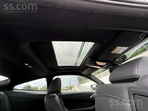 Black BMW 420 2020 in Riga, with an engine capacity of 2.00 L and mileage of 0 thousand km for 25550 €, photo 9 on AUTOMOTO.COM.LV