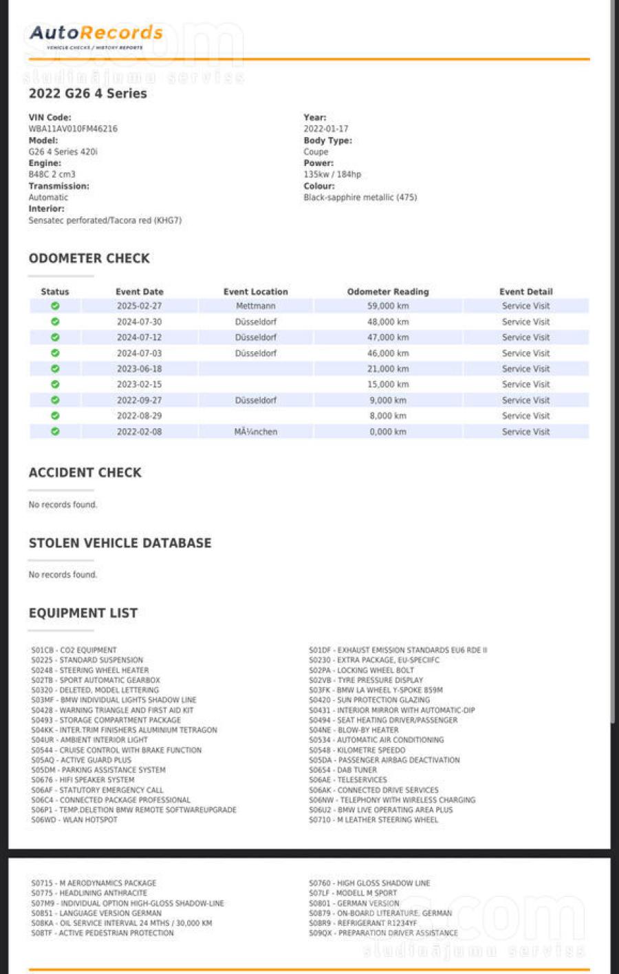 Черный БМВ 420 2022 в Рига, объемом двигателя 2.00 л и пробегом 62 тыс. км за 34900 €, фото 15 на AUTOMOTO.COM.LV