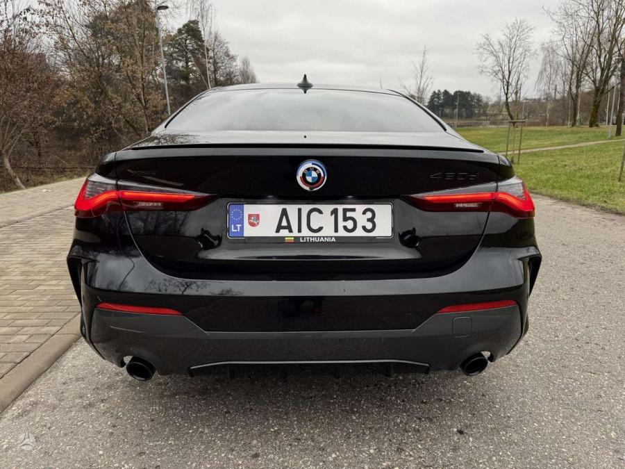 Melns BMW 420 2022 Viļņa, ar dzinēja tilpumu 2.00 L un nobraukumu 246 tūkst. km par 27900 €, foto 6 vietnē AUTOMOTO.COM.LV