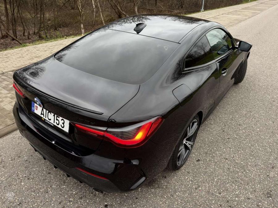 Black BMW 420 2022 in Vilnius, with an engine capacity of 2.00 L and mileage of 246 thousand km for 25500 €, photo 9 on AUTOMOTO.COM.LV