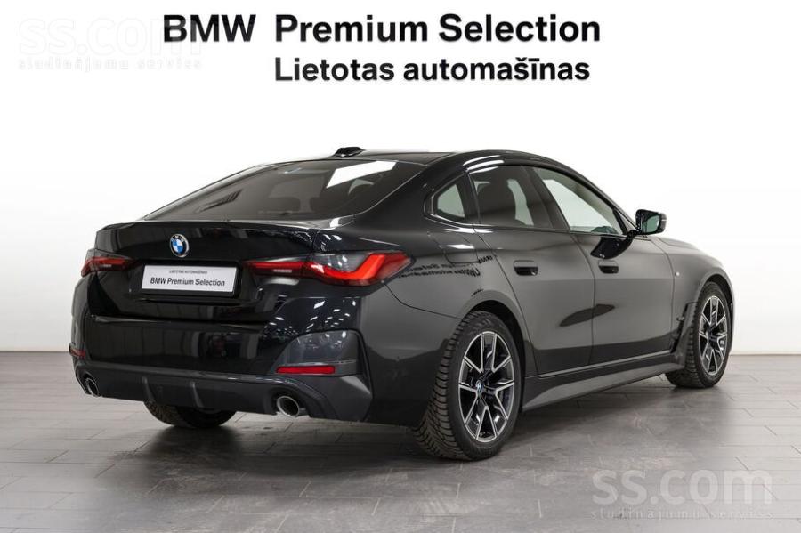 Melns BMW 420 2022 Rīga, ar dzinēja tilpumu 2.00 L un nobraukumu 38 tūkst. km par 36900 €, foto 2 vietnē AUTOMOTO.COM.LV