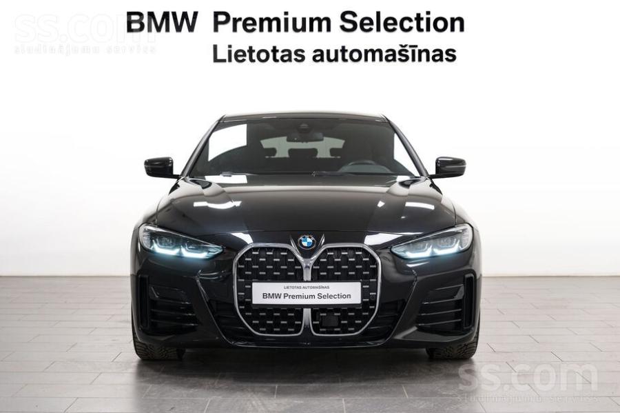 Melns BMW 420 2022 Rīga, ar dzinēja tilpumu 2.00 L un nobraukumu 38 tūkst. km par 36900 €, foto 3 vietnē AUTOMOTO.COM.LV