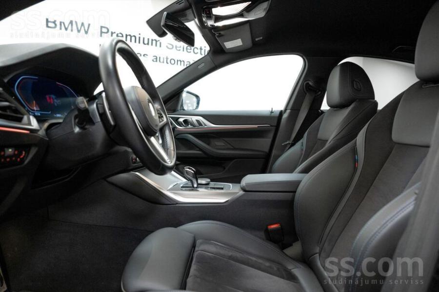 Melns BMW 420 2022 Rīga, ar dzinēja tilpumu 2.00 L un nobraukumu 38 tūkst. km par 36900 €, foto 6 vietnē AUTOMOTO.COM.LV