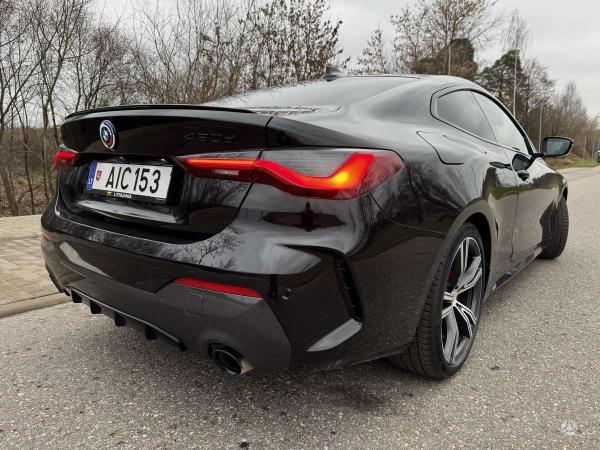 Black BMW 420 2022 in Vilnius, with an engine capacity of 2.00 L and mileage of 246 thousand km for 25500 €, photo 4 on AUTOMOTO.COM.LV