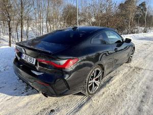 Black BMW 420 2023 in Vilnius, with an engine capacity of 2.00 L and mileage of 246 thousand km for 25999 €, photo 3 on AUTOMOTO.COM.LV