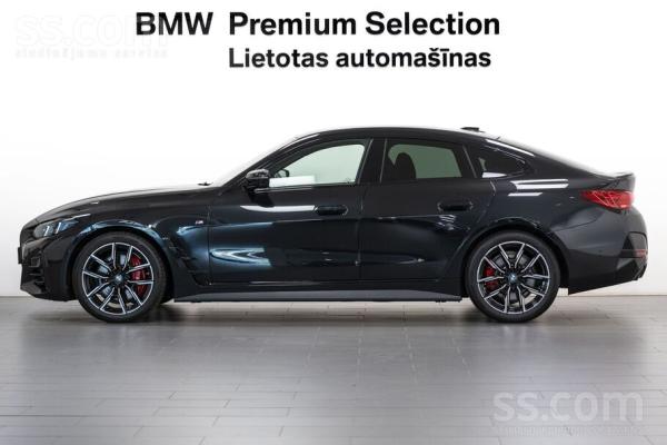 Black BMW 420 2024 in Riga, with an engine capacity of 2.00 L and mileage of 61 thousand km for 48500 €, photo 2 on AUTOMOTO.COM.LV
