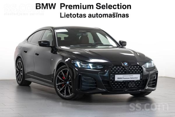 Black BMW 420 2024 in Riga, with an engine capacity of 2.00 L and mileage of 61 thousand km for 48500 €, photo 5 on AUTOMOTO.COM.LV