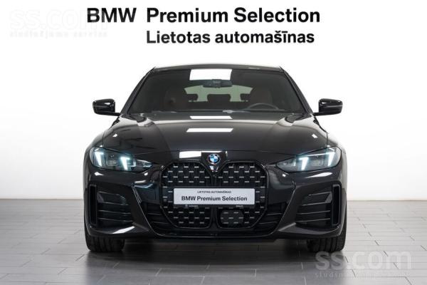 Black BMW 420 2024 in Riga, with an engine capacity of 2.00 L and mileage of 61 thousand km for 48500 €, photo 6 on AUTOMOTO.COM.LV