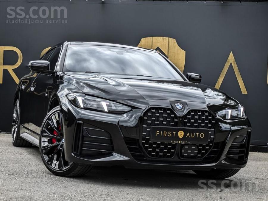 Black BMW 420 2025 in Tukums, with an engine capacity of 2.00 L and mileage of 57 thousand km for 44990 €, photo 1 on AUTOMOTO.COM.LV