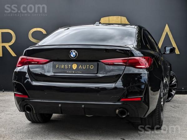 Black BMW 420 2025 in Tukums, with an engine capacity of 2.00 L and mileage of 57 thousand km for 44990 €, photo 4 on AUTOMOTO.COM.LV