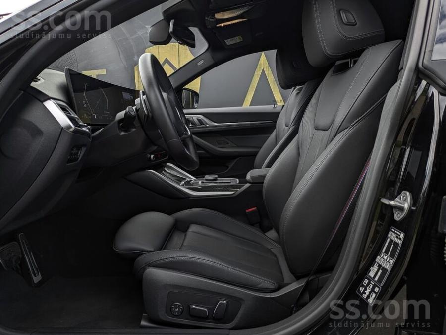 Black BMW 420 2025 in Tukums, with an engine capacity of 2.00 L and mileage of 57 thousand km for 44990 €, photo 7 on AUTOMOTO.COM.LV