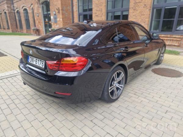 Melns BMW 420 2014 Bauska, ar dzinēja tilpumu 2.00 L un nobraukumu 31 tūkst. km par 11900 €, foto 6 vietnē AUTOMOTO.COM.LV