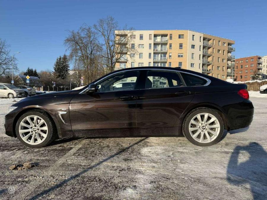 Black BMW 420 2015 in Vilnius, with an engine capacity of 2.00 L and mileage of 145 thousand km for 17000 €, photo 3 on AUTOMOTO.COM.LV