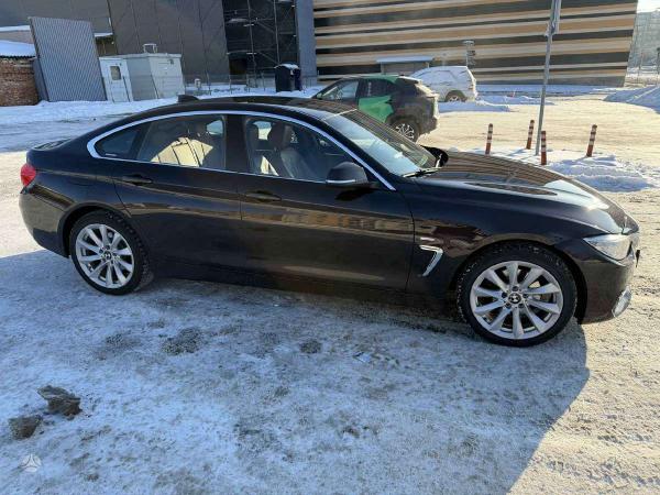 Black BMW 420 2015 in Vilnius, with an engine capacity of 2.00 L and mileage of 145 thousand km for 17000 €, photo 4 on AUTOMOTO.COM.LV