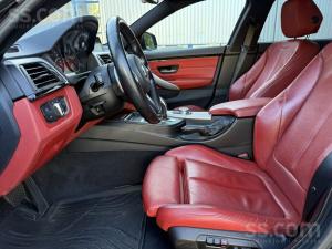Black BMW 420 2015 in Riga, with an engine capacity of 2.00 L and mileage of 129 thousand km for 14700 €, photo 10 on AUTOMOTO.COM.LV