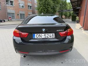 Черный БМВ 420 2015 в Рига, объемом двигателя 2.00 л и пробегом 129 тыс. км за 14300 €, фото 8 на AUTOMOTO.COM.LV