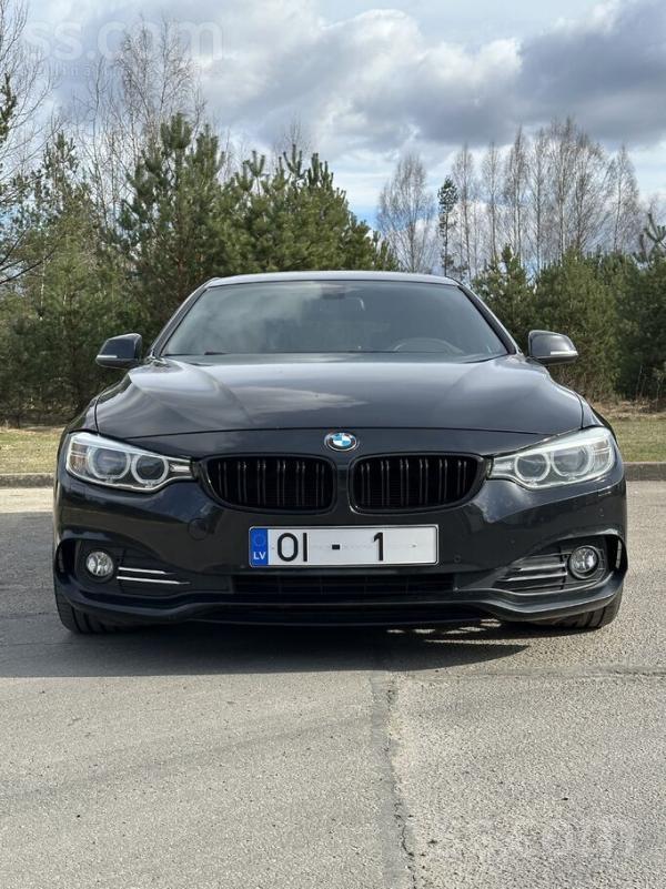 Черный БМВ 420 2015 в Даугавпилс, объемом двигателя 2.00 л и пробегом 220 тыс. км за 15699 €, фото 1 на AUTOMOTO.COM.LV